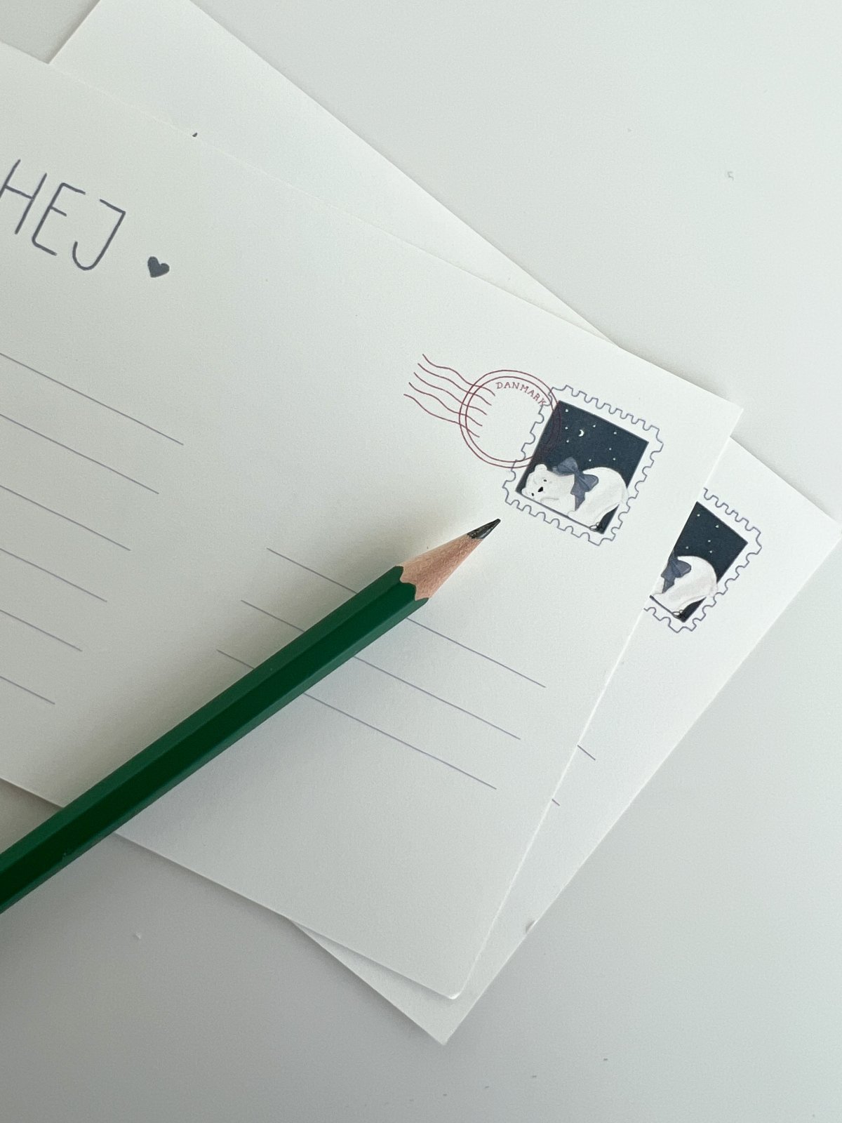 HEJ, TAK & UNDSKYLD, kort A6 - Kort - Simone Thorup Eriksen